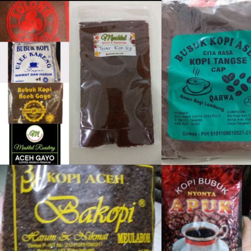 Jual Tester 50 g Kopi Best Sellers di Aceh | Solong, Ulee Kareng ...