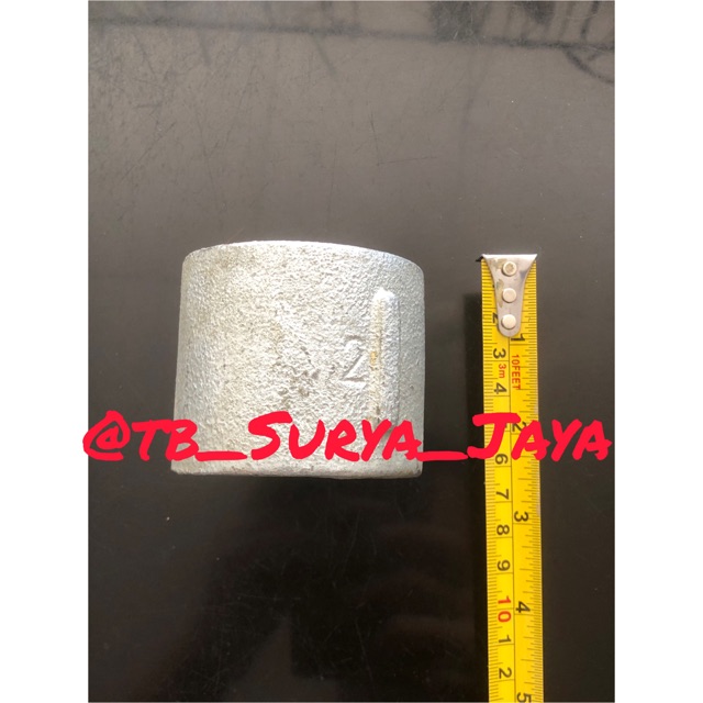 Jual SOCKET | SOK BESI GALVANIS DRAT DALAM 2” | Shopee Indonesia