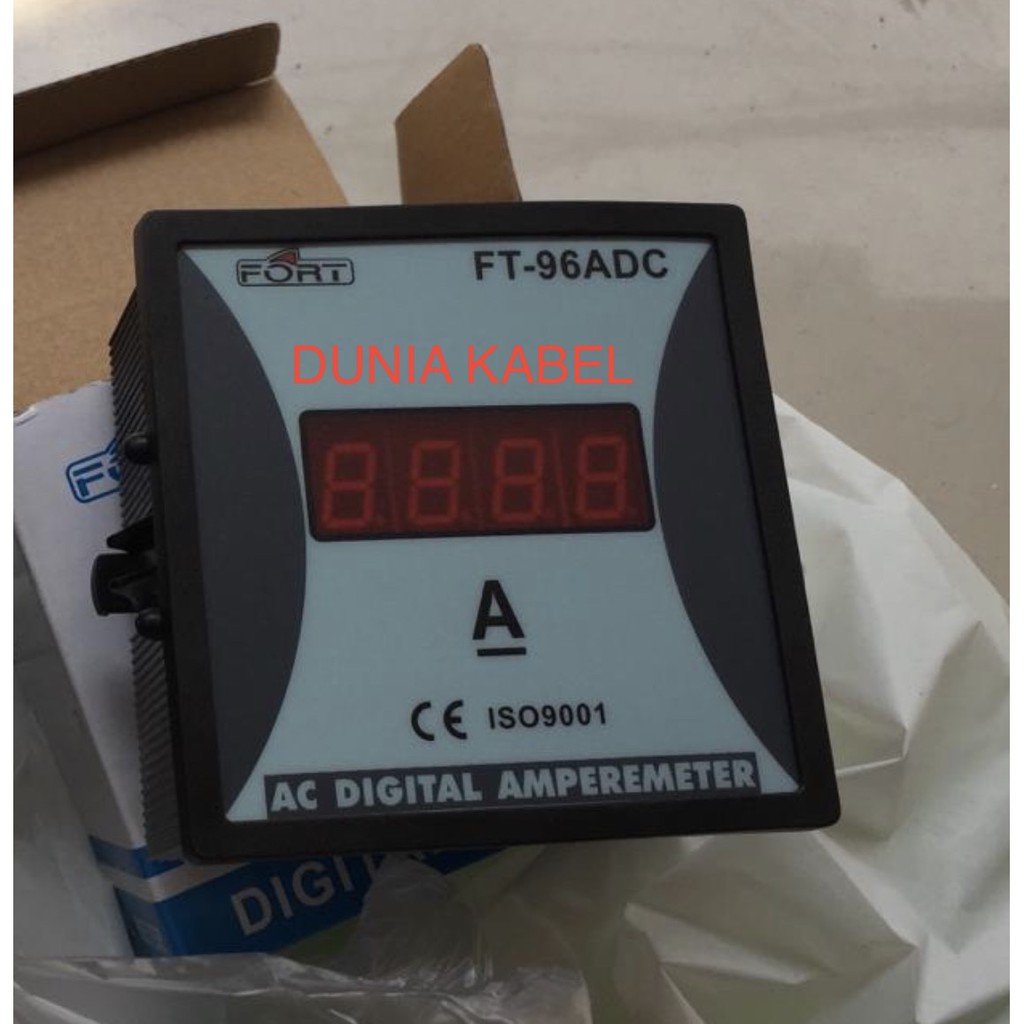 Jual Amperemeter Ampere Amper Meter Digital Fort 3 Display | Shopee ...