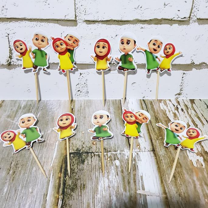 Jual Topper Cake Nussa Rara/ Cake Topper Nussa Rara | Shopee Indonesia