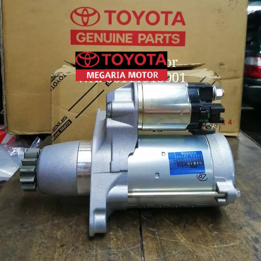 Jual Motor Dinamo Starter Alphard Camry Harrier 2AZ 1MZ 2004 2011 ...