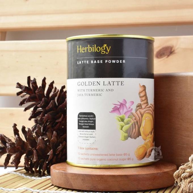 Jual Herbilogy Golden Latte with turmeric and Java Turmeric | Shopee ...