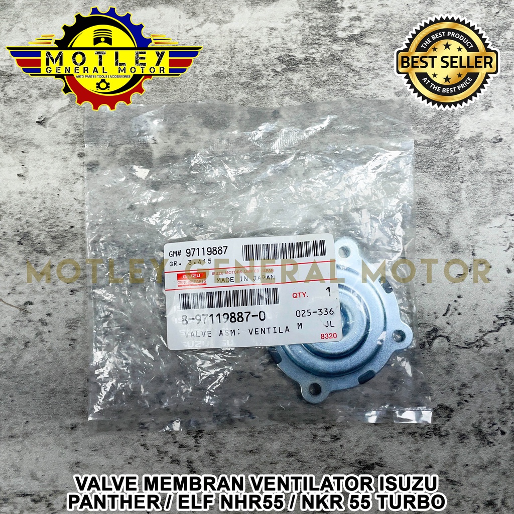 Jual VALVE MEMBRAN VENTILATOR ISUZU PANTHER DAN ELF NHR55 NKR55 NHR 55 ...
