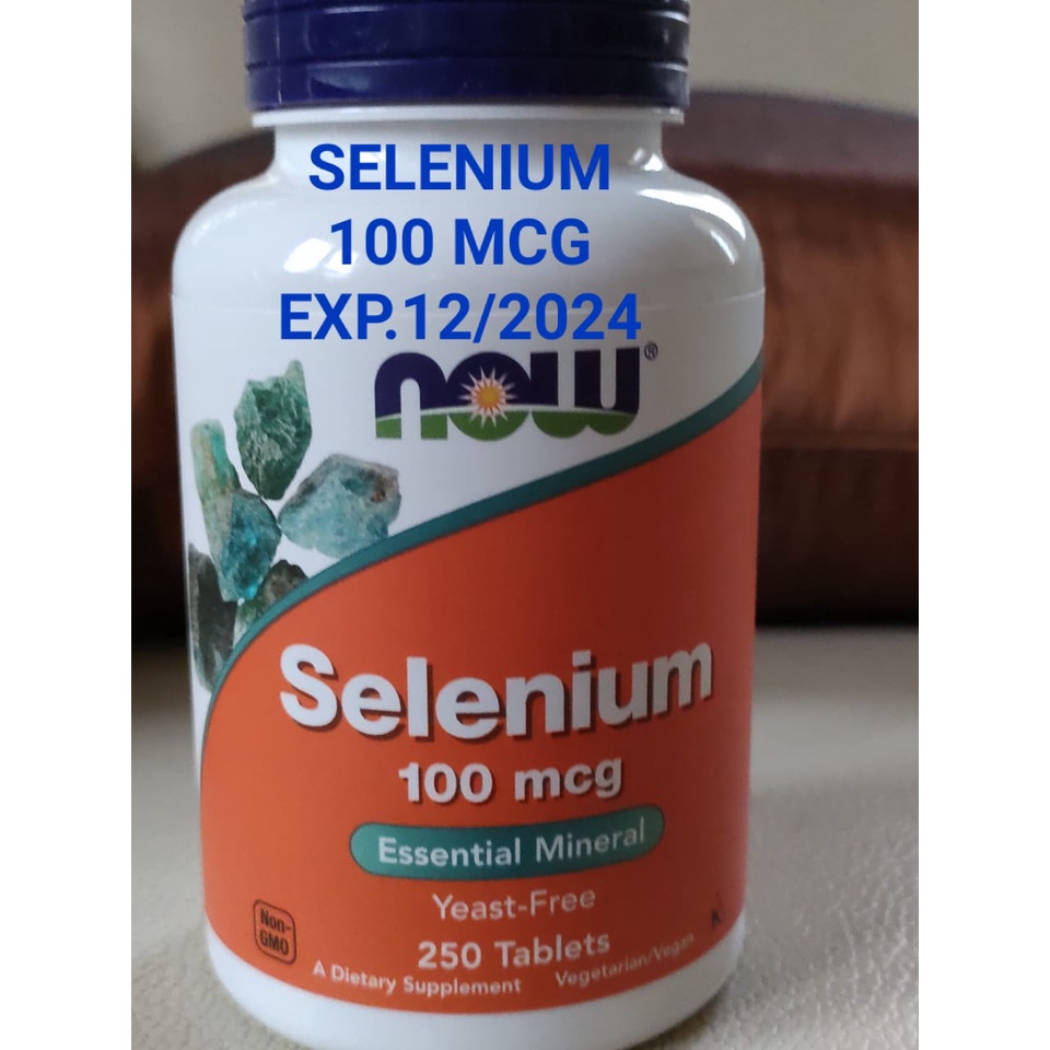 Jual Now Food Foods Vitamin Selenium 100 MCG Selenium 100 MCG 250 TABLET | Shopee Indonesia
