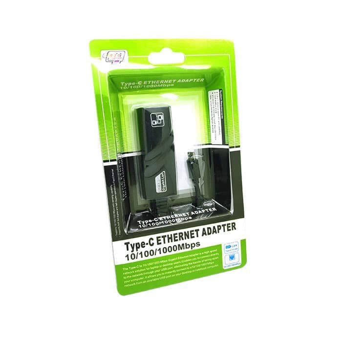 Jual Usb Type C to Lan Adapter Gigabit Lan Usb C to Ethernet Adapter 10 ...