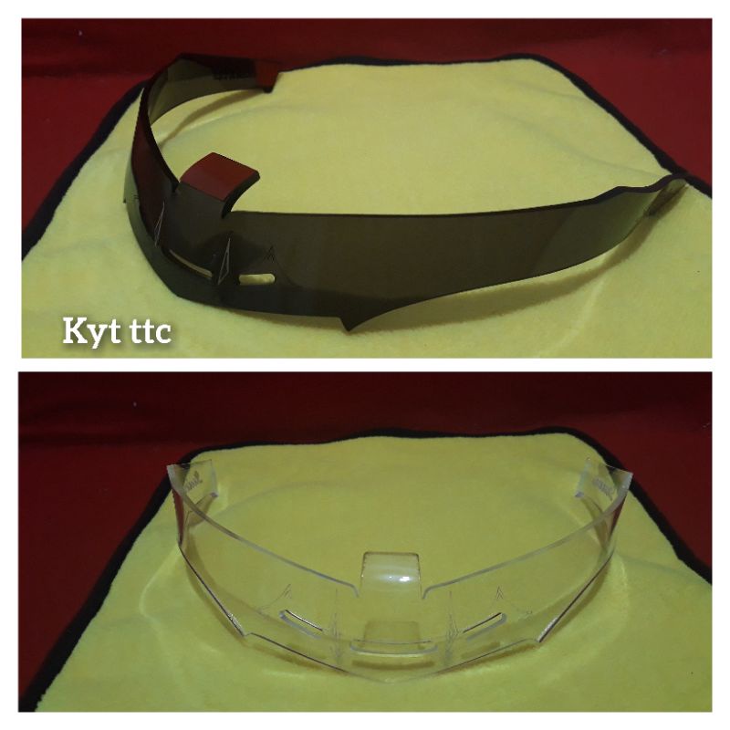 Jual spoiler helm kyt ttc/spoiler kyt ttc/spoiler ttc model gpr tebal ...