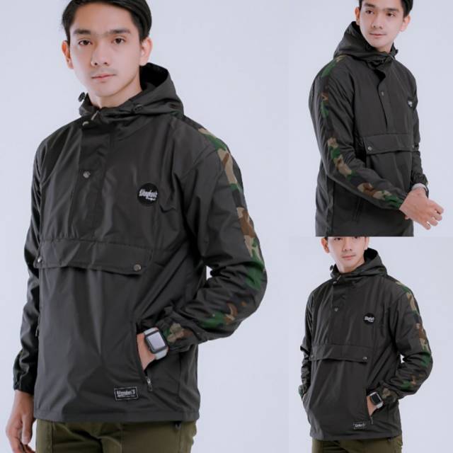 Jual Tnshop jaket pria parasit taslan cougle rip loreng | Shopee Indonesia