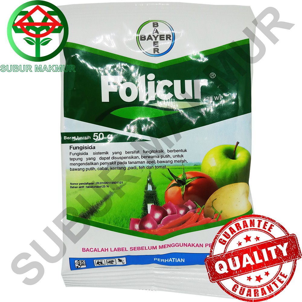 Jual FOLICUR 25 WP 50 gr (Tebukonazol 25%) | Shopee Indonesia