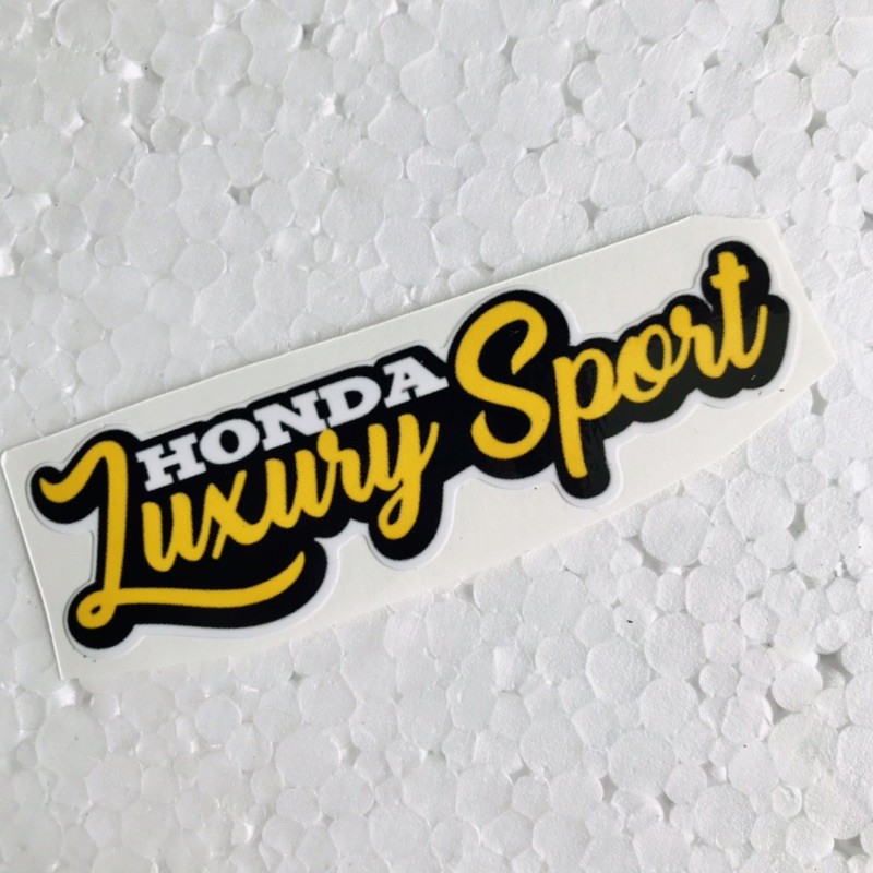 Jual Sticker Luxury Sport Bahan Ritrama Laminasi Glossy | Shopee Indonesia