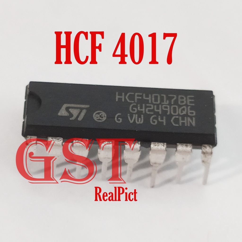 Jual 5pcs ic hcf4017 CD4017 CD 4017 CD4017BE hcf 4017 | Shopee Indonesia