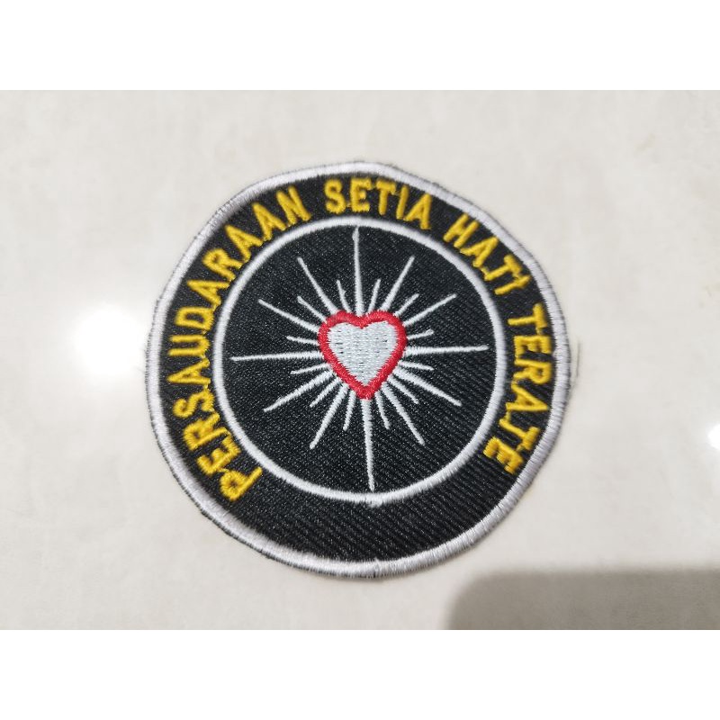 Jual Bet Bordir PSHT /Badge Silat SH Terate /badge IPSI /bet dada psht ...
