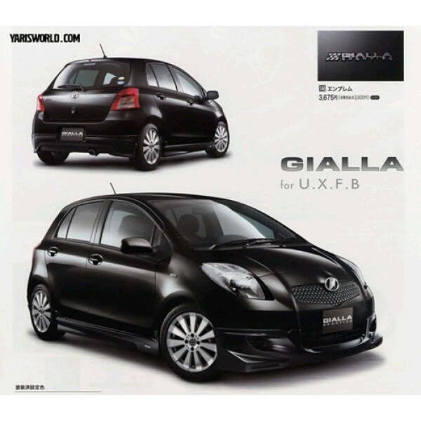 Jual bodykit toyota yaris giala bakpao 06-09 bahan duraflex dan belom ...