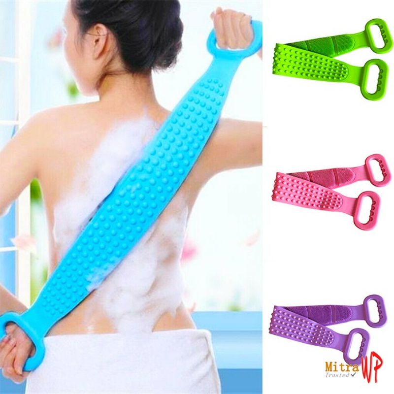 Jual Sikat Mandi Badan / Punggung - Sikat Mandi Silicone | Shopee Indonesia