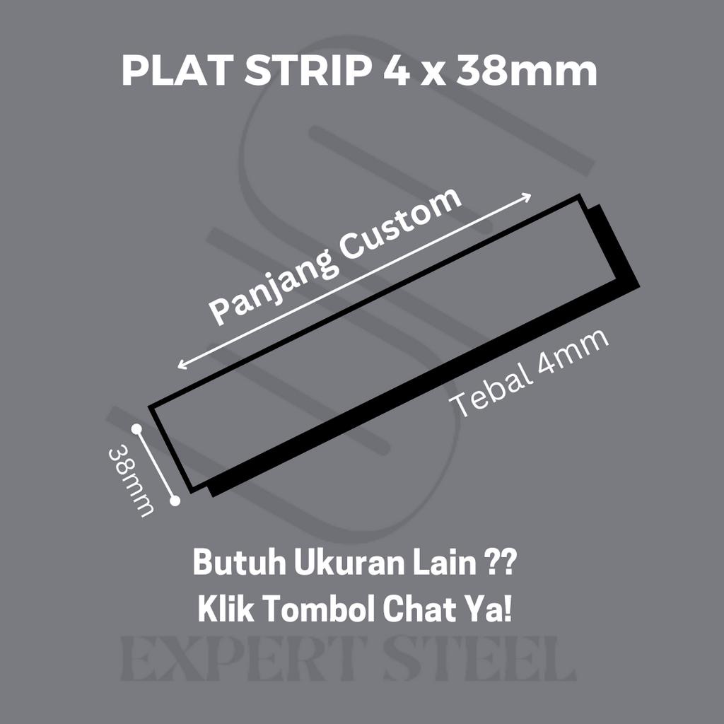 Jual PLAT STRIP 4 X 38 X 1 METER | Shopee Indonesia