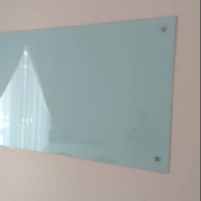 Jual papan tulis kaca dinding /glass board uk 90x180 | Shopee Indonesia
