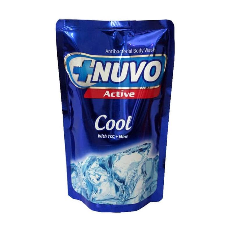 Jual Nuvo Antibacterial Body Wash Sabun Mandi Cair Refill Pouch 250ml ...