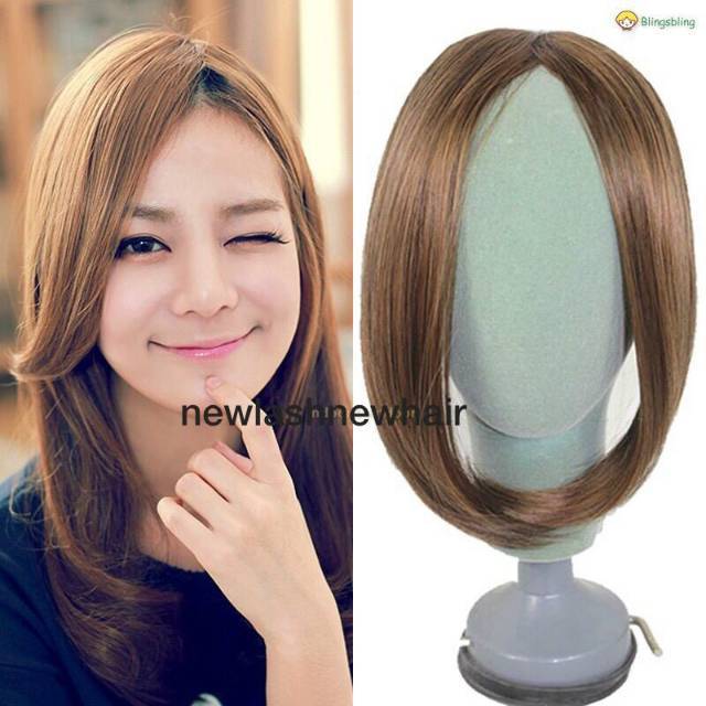 Jual poni palsu belah tengah poni depan poni tebal poni depan tebelah ...