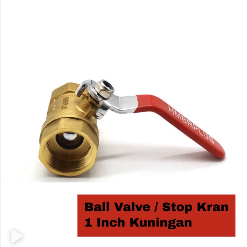 Jual Ball valve Kuningan 1 Inch - Stop Kran Stopkran 1" Move | Shopee Indonesia