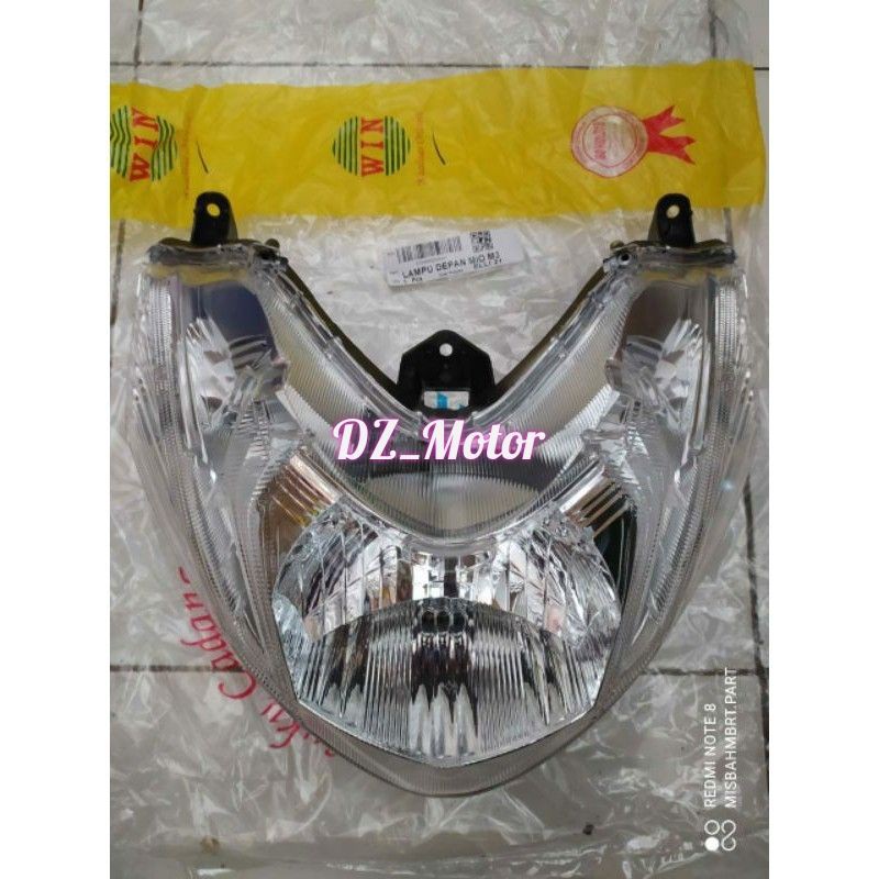 Jual Headlamp Reflektor Lampu Depan Yamaha Mio M3 Mio Z Merek WIN ...