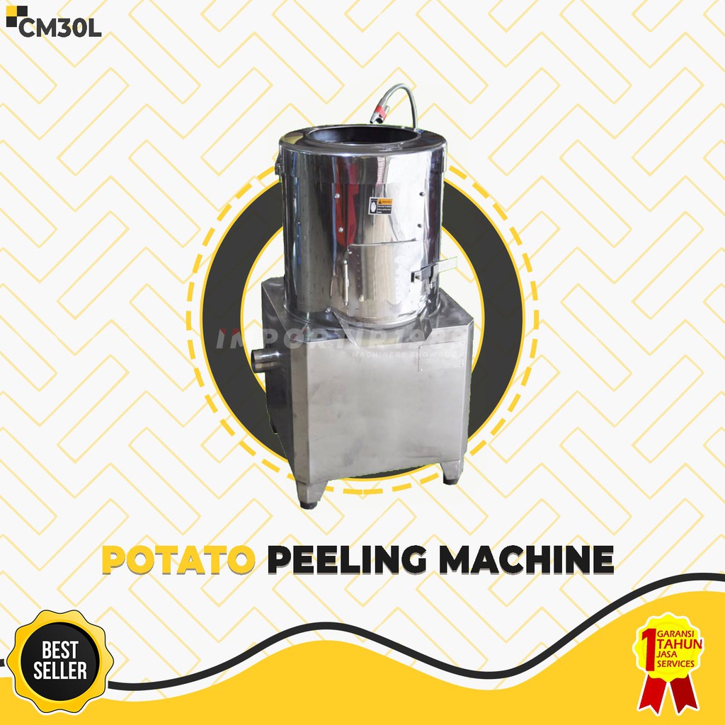 Jual Mesin Pengupas Kulit Kentang Potato Peeler Machine CM-30L | Shopee ...