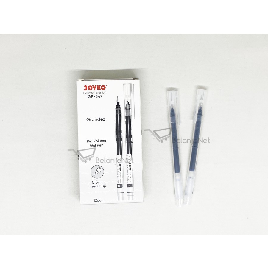 Jual Gel Pen | Pulpen Pena Gel Joyko GP-347 Grandez Big Volume Gel 0.5 mm [1 LUSIN] | Shopee ...