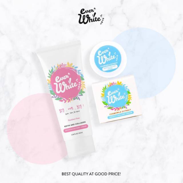 Jual Paket Ever White Pink + Ever White Blue New Formula | Shopee Indonesia