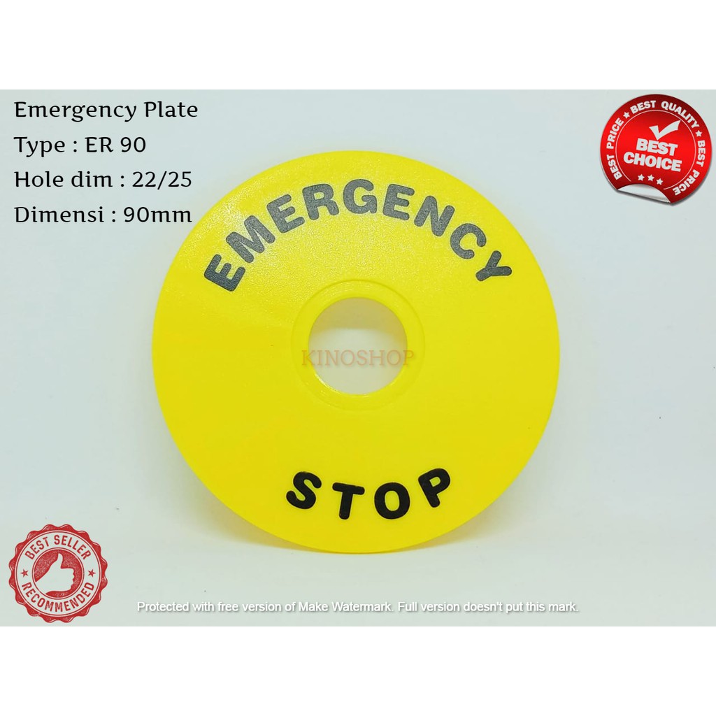 Jual Emergency plate - Name plate Emergency | Shopee Indonesia