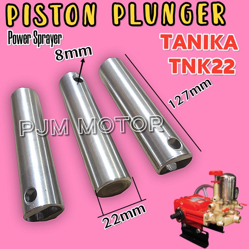 Jual Paket (3pcs) TNK22 Plunger piston panjang pompa steam mesin power ...