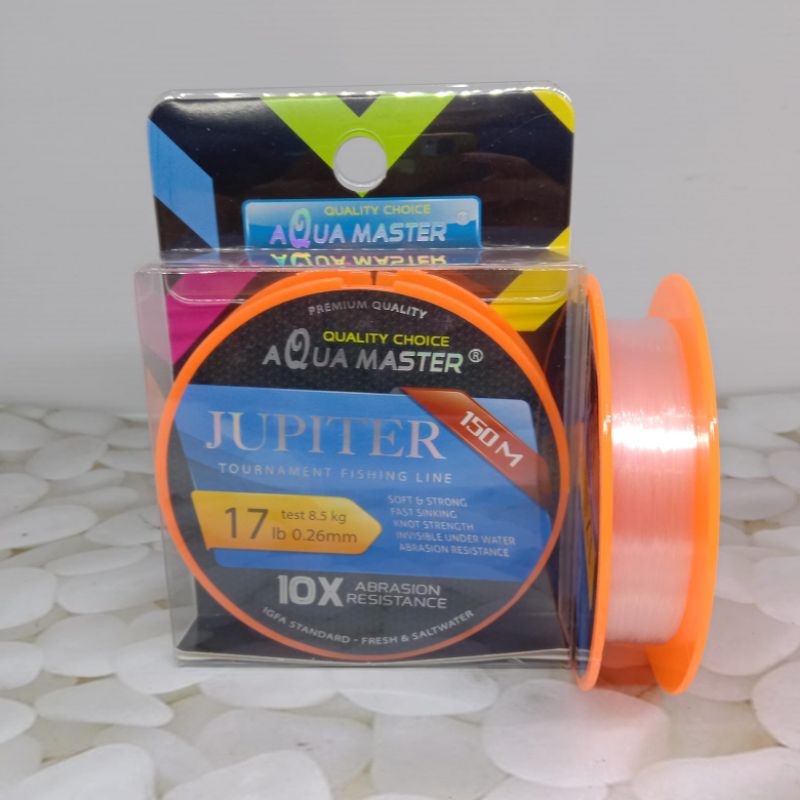 Jual Senar Aqua Master Jupiter 150m Warna Clear | Shopee Indonesia