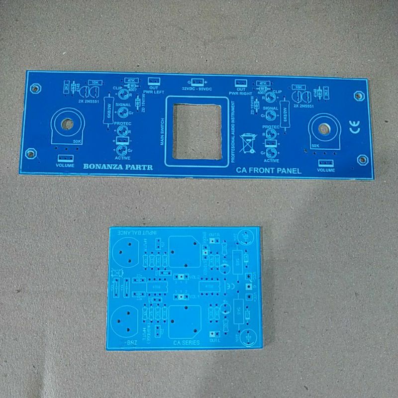 Jual PCB Panel Depan Belakang Box CA 2 Channel | Shopee Indonesia