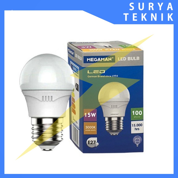 Jual Lampu LED Megaman A-Bulb 15 Watt | Shopee Indonesia