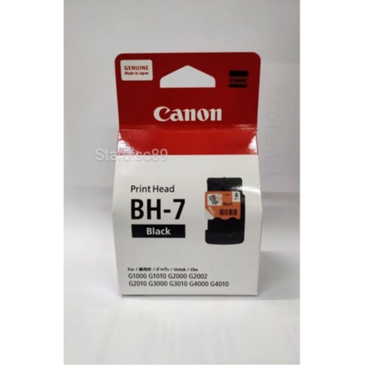 Jual Canon Print Head Cartridge BH-7 bh7 Black/Hitam ORIGINAL | Shopee ...