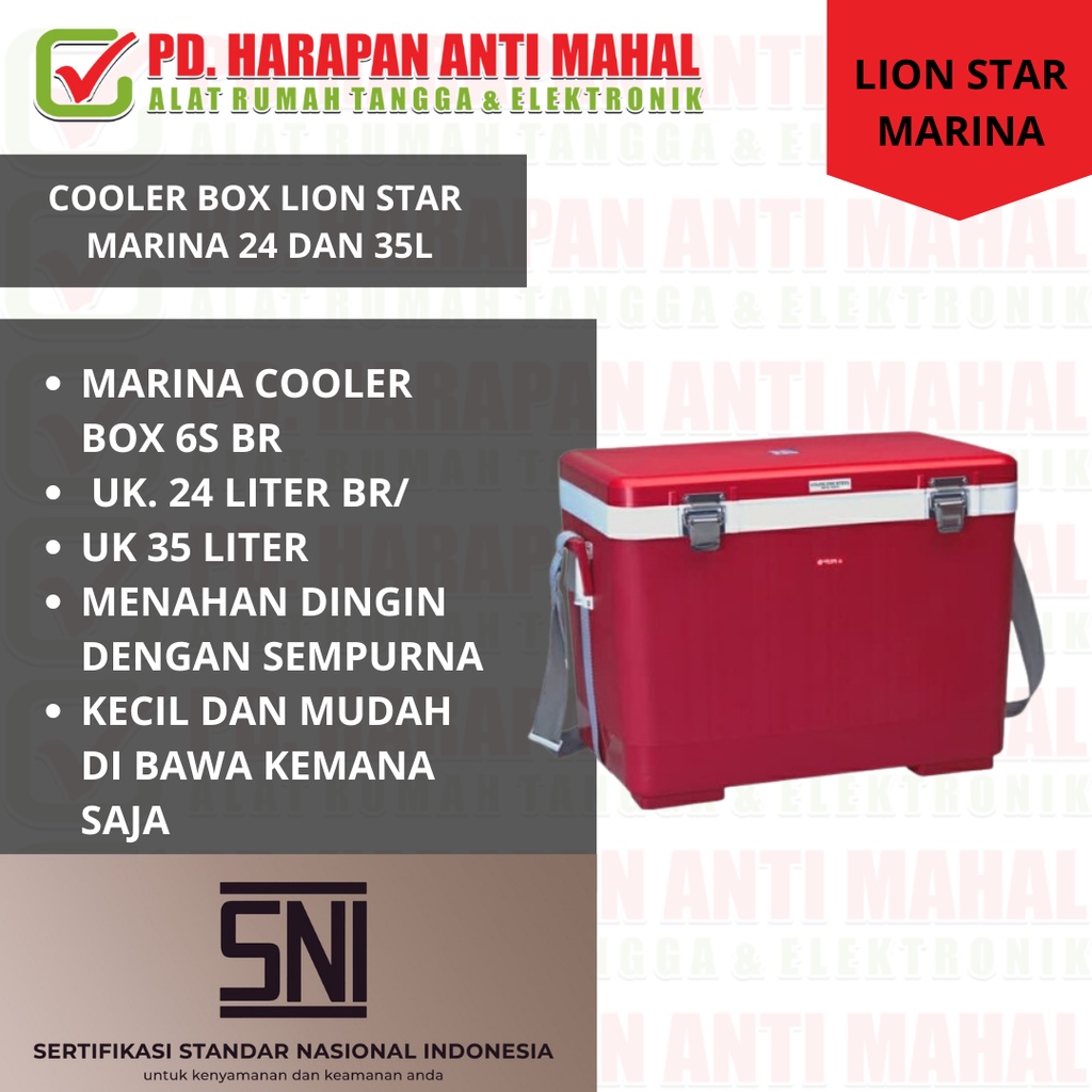 Jual COOLER BOX LION STAR MARINA/ COOLER BOX LION STAR MARINA 24L ...