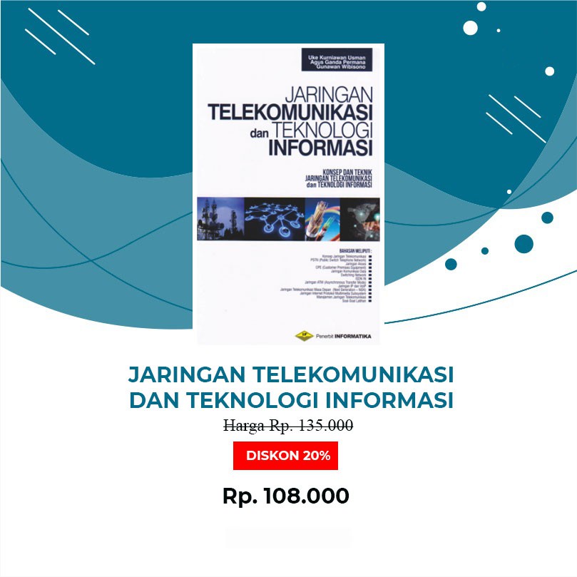 Jual BUKU JARINGAN TELEKOMUNIKASI DAN TEKNOLOGI INFORMASI | Shopee ... Jual BUKU JARINGAN TELEKOMUNIKASI DAN TEKNOLOGI INFORMASI | Shopee ...