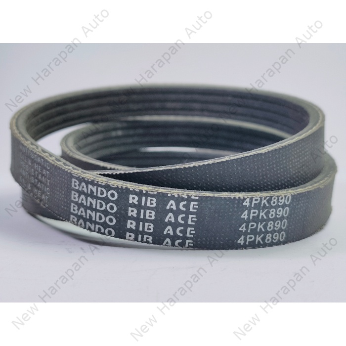 Jual Tali Kipas 4PK890 Bando Fan-Van-V Belt Rib Ribelt Ritbelt Fanbelt | Shopee Indonesia