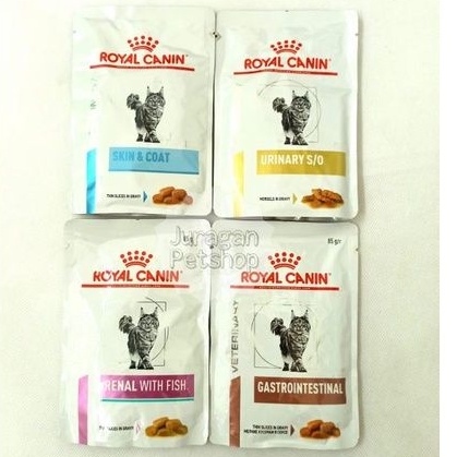 Jual VET-S VETERINARY SACHET ROYAL CANIN (SO URINARY/GASTROINTESTINAL ...
