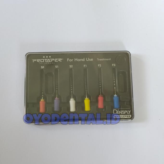 Jual Dentsply Protaper NiTi File 25mm Universal For Hand Use Treatment ...