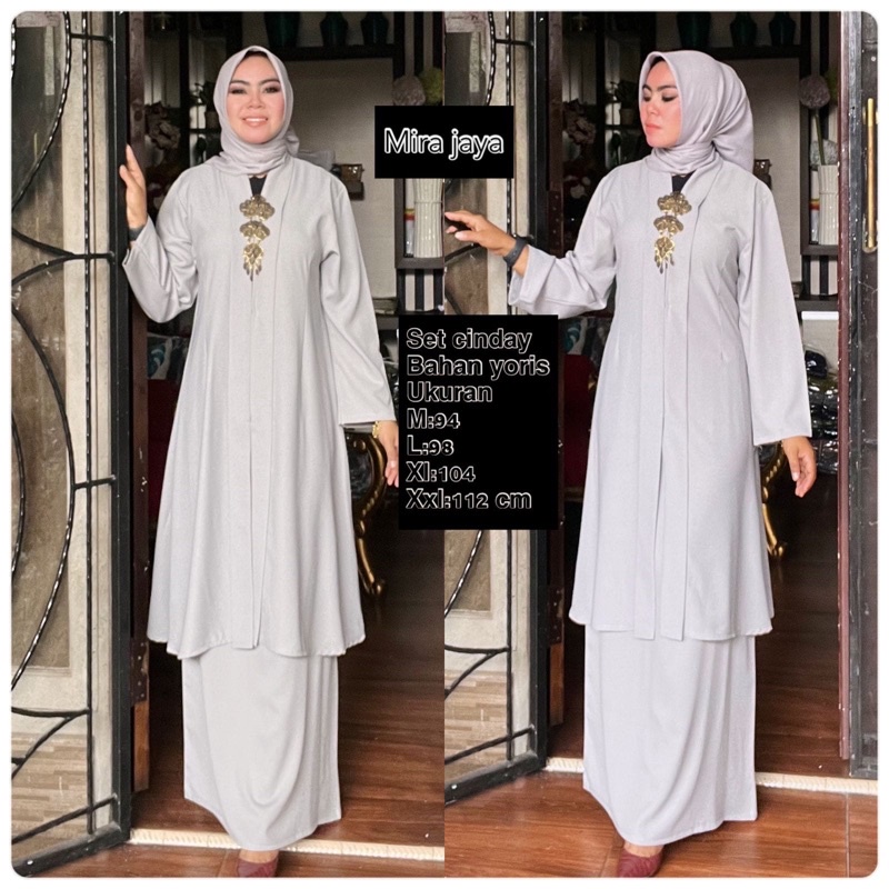 Jual Set Cindai / Set Rok Polos / Set kutu Baru / Set kebaya Kondangan / Set Kutu Sanjani / Set ...