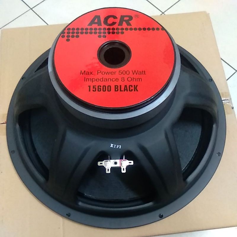 Jual SPEAKER ACR 15" 15600 BLACK ACR WOOFER 500 WATT | Shopee Indonesia