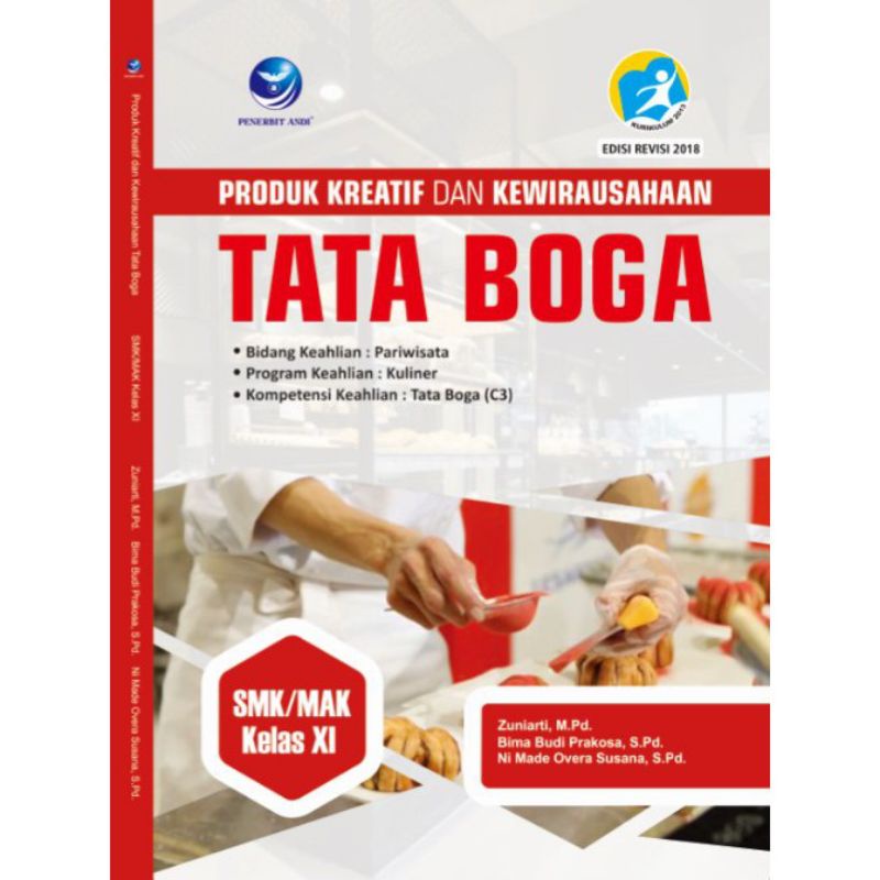 Jual Produk Kreatif Dan Kewirausahaan Tata Boga Kelas SMK/MAK XI ...