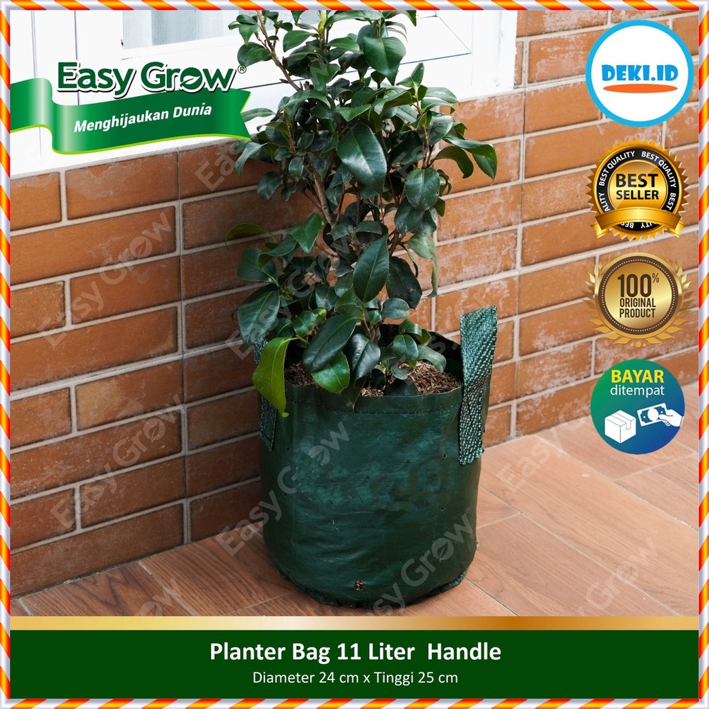 Jual Planterbag 11 Liter Easy Grow Pot Tanaman Planter Bag Easygrow ...