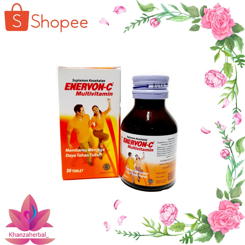 Jual Enervon C Multivitamin 30 tablet | Shopee Indonesia