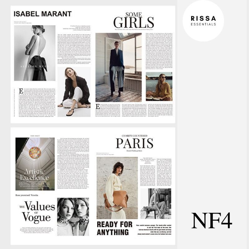 Jual [RISSA] Properti Foto Koran Newsletter Fashion Besar Prop Foto ...