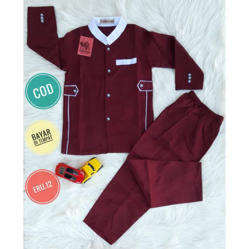 Jual Setelan Jasko Anak usia 10thn - 12thn / Setelan baju koko anak ...