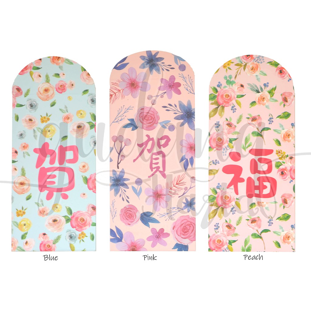 Jual Amplop Happy Birthday Flower Angpao Shuangxi Lucu Unik Premium GH ...