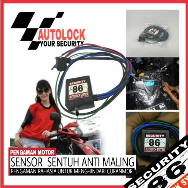 Jual Pengaman Motor Sensor Sentuh Anti Maling timer alarm klakson Kunci Rahasia | Shopee Indonesia