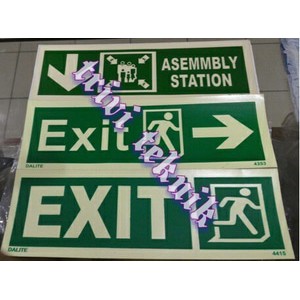 Jual Safety signs,tanda keselamatan kerja,emergency route marker ...