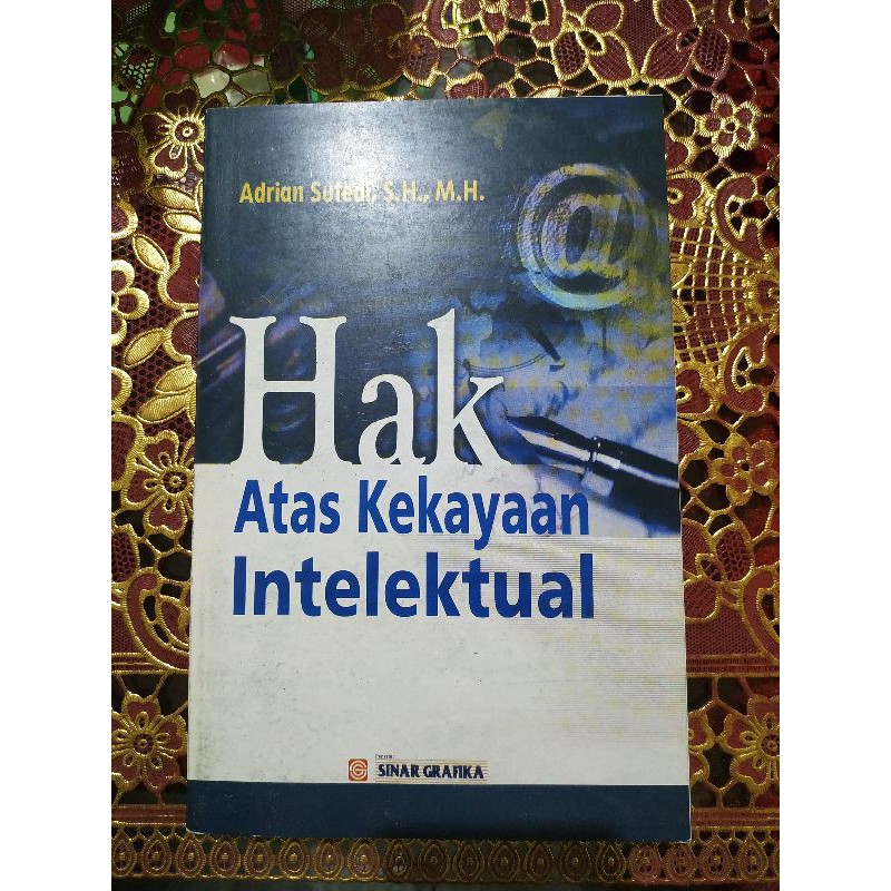 Jual BUKU HAK ATAS KEKAYAAN INTELEKTUAL ADRIAN SUTEDI | Shopee Indonesia