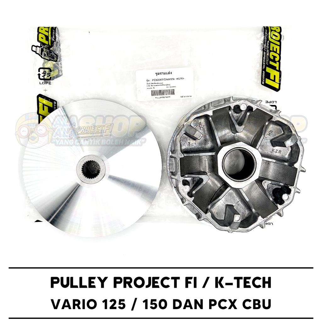 Jual Pulley Racing K-Tech Original Vario 125 / 150 PCX CBU | Shopee ...