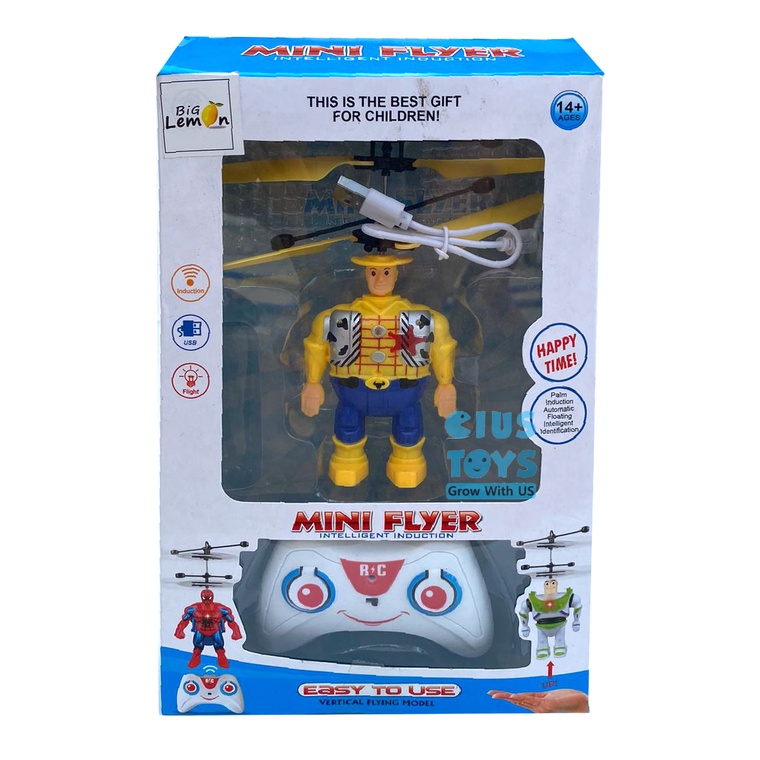 Jual Mainan Anak Remote Control Robot helikopter Sensor Tangan Terbaru ...